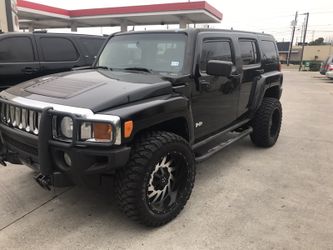 Hummer H3 Black 20s