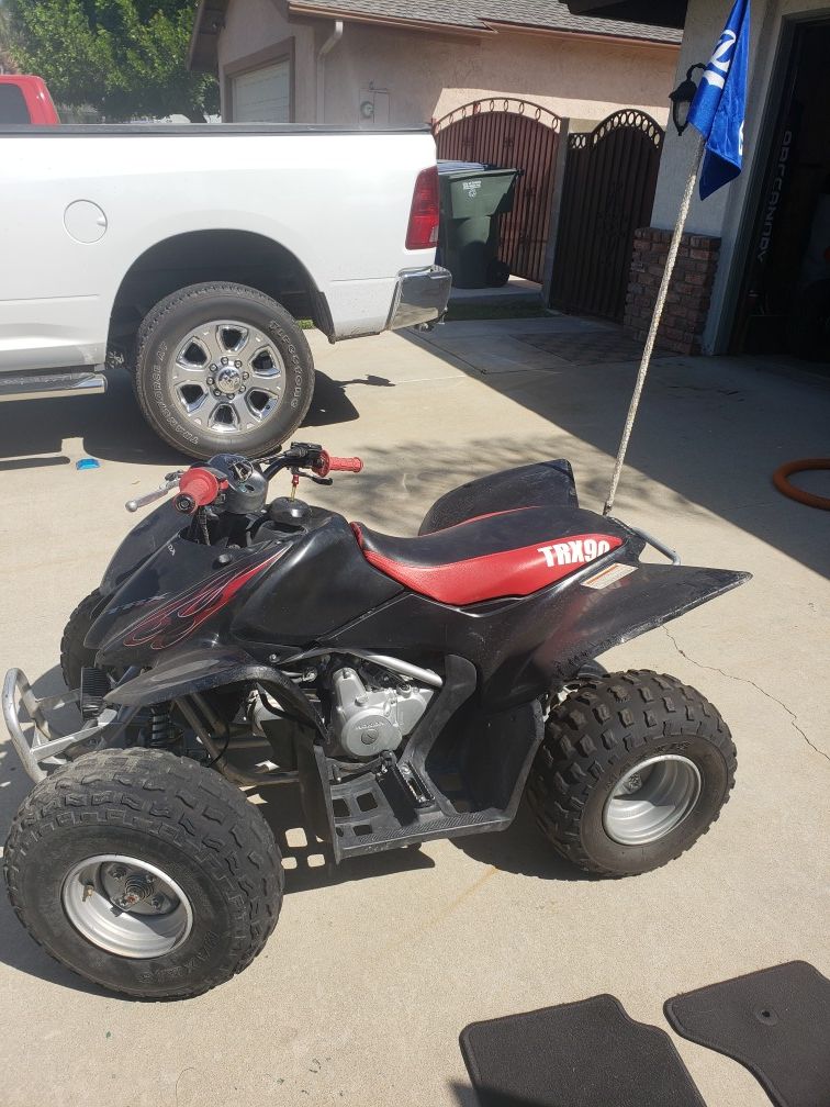 HONDA TRX 90 QUAD 2007. Read description! for Sale in Chino, CA - OfferUp