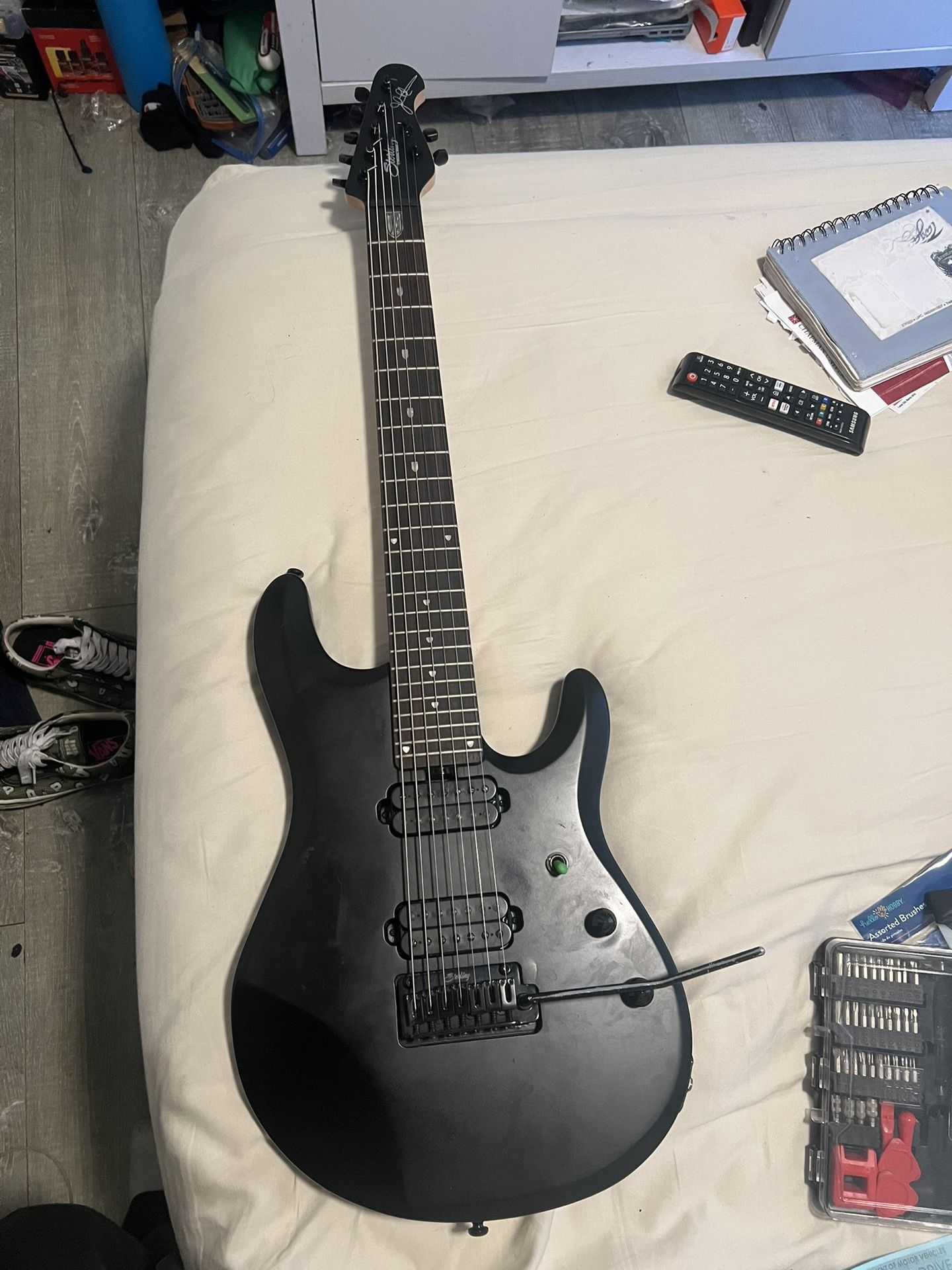 Ernie Ball Sterling JP70, John Petrucci Signature 7 String Guitar for ...