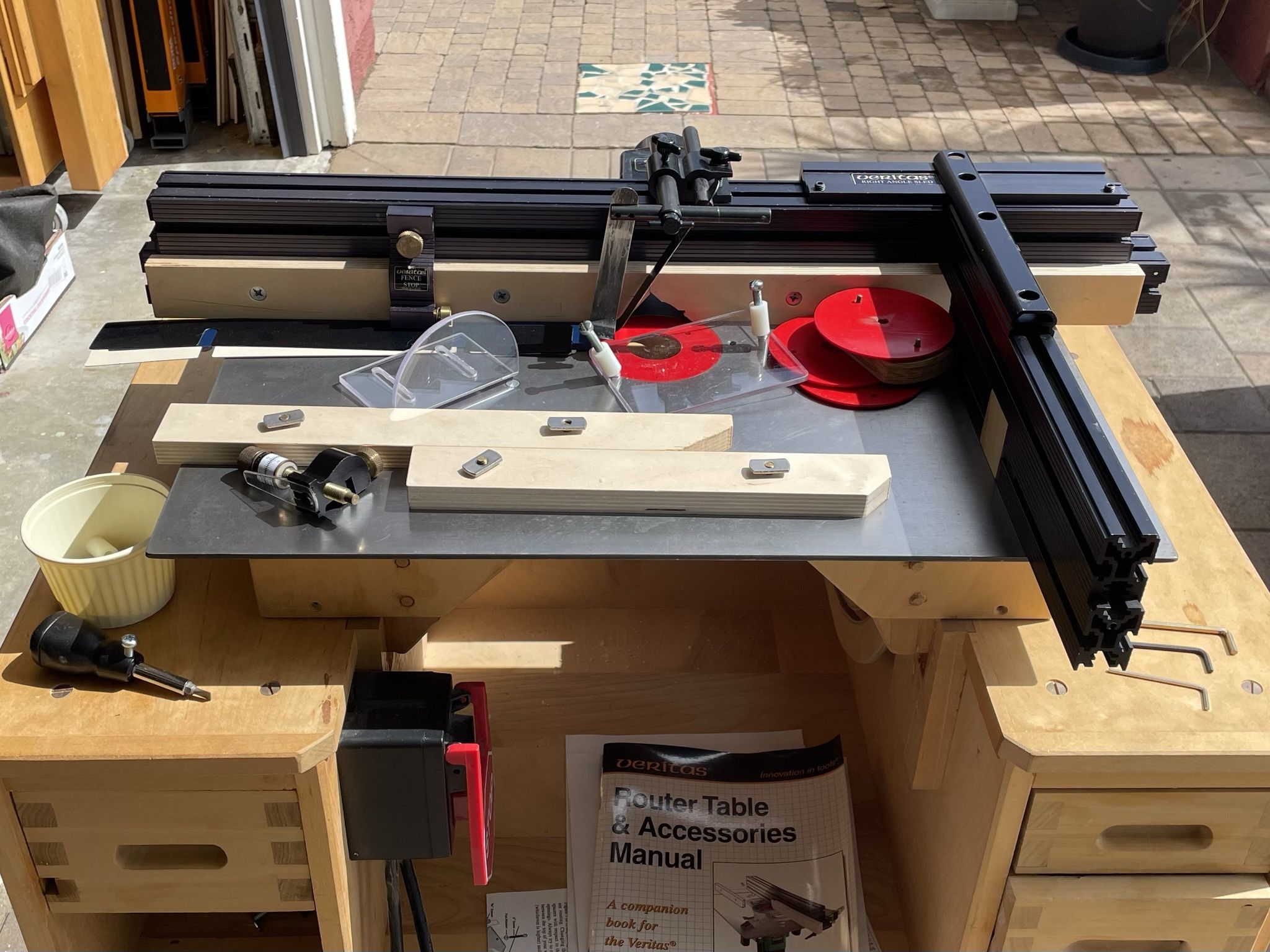 Lee Valley Veritas Router Table Top System for Sale in San Diego, CA ...