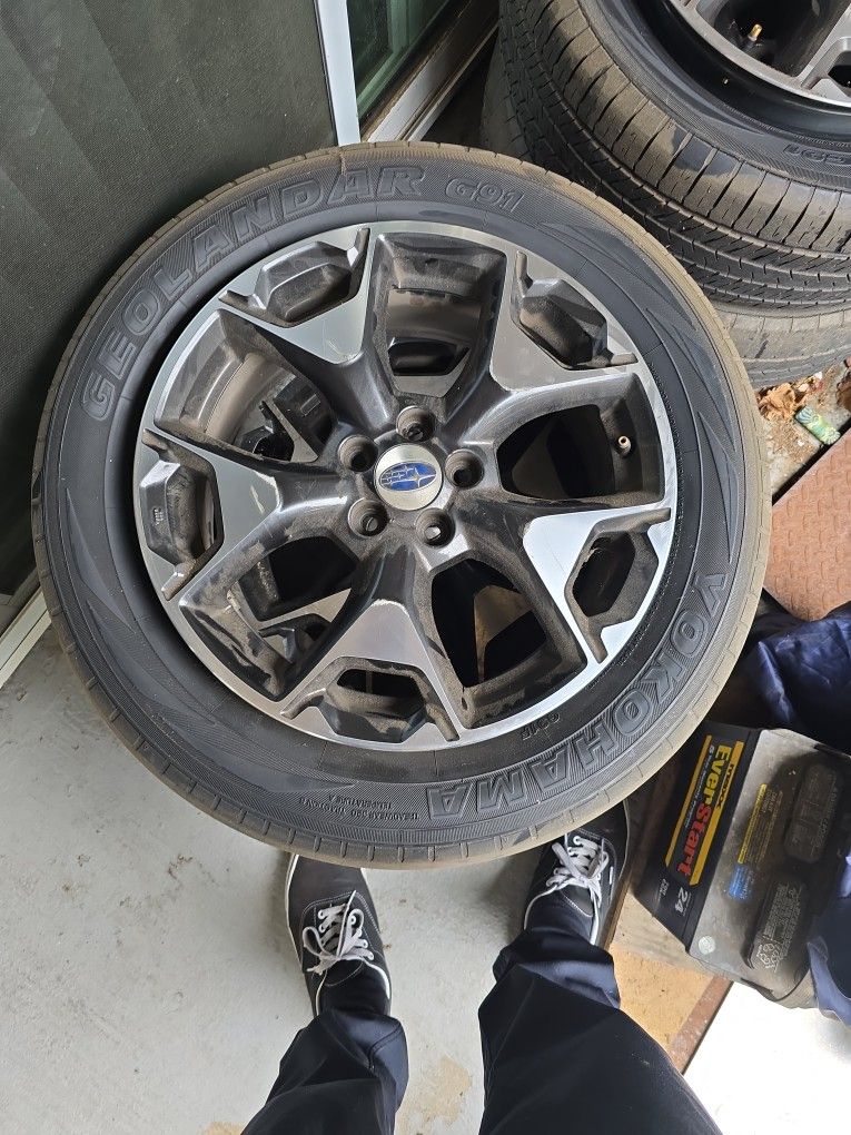 Stock Subaru Crosstrek Wheels 17inch for Sale in Escondido, CA - OfferUp