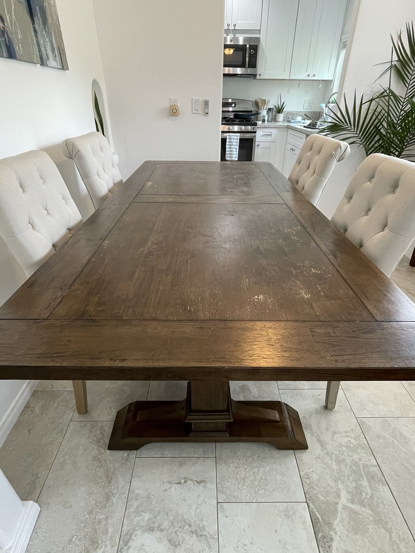 Pier 1 Dining Table (82 Inches x 38 Inches) - Kitchen Table for Sale in ...
