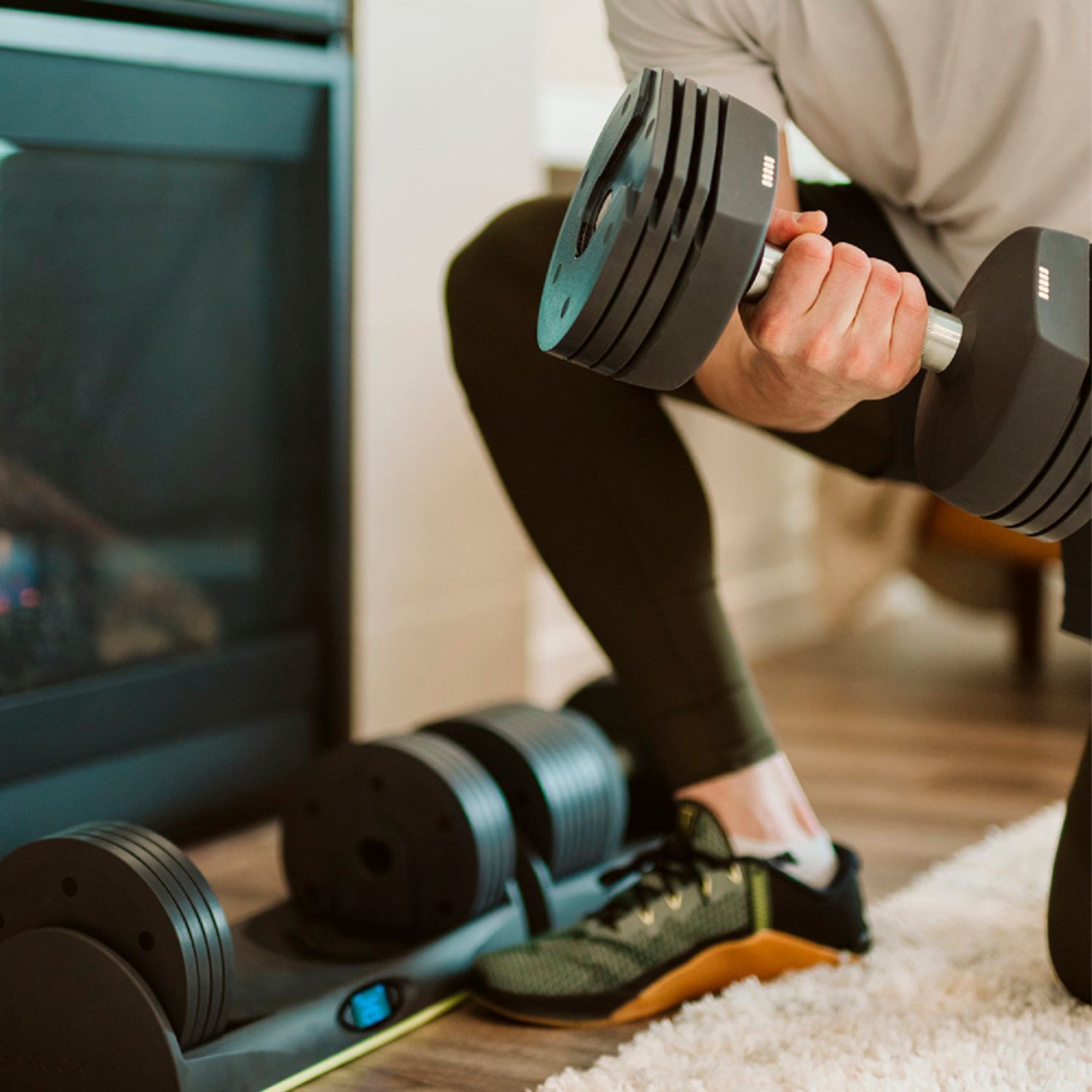 Adjustable Dumbbell Pair - Cool Gray. BRAND NEW! for Sale in Fullerton ...