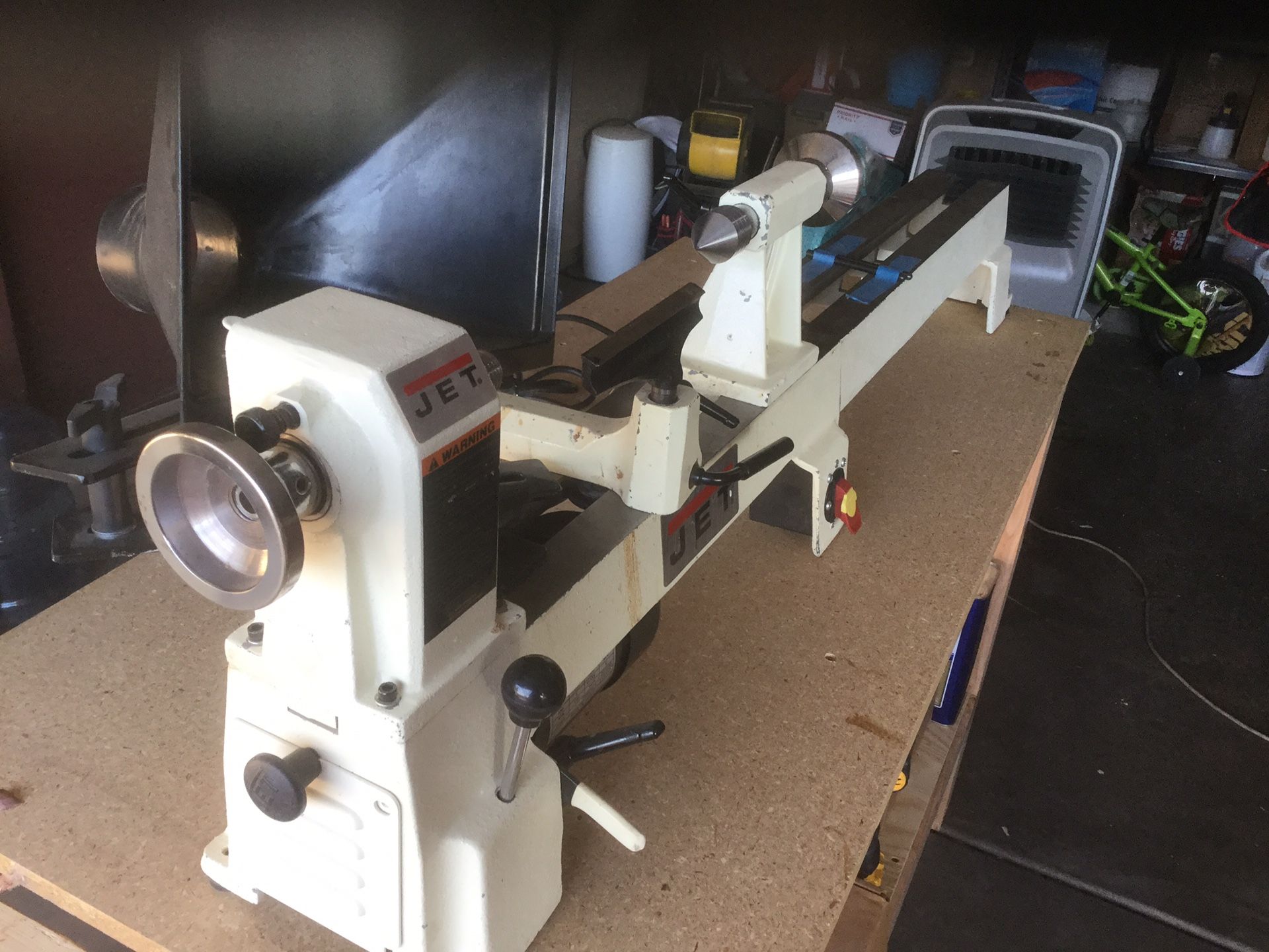 Jet mini lathe with extension and dust collection wood lathe for Sale ...