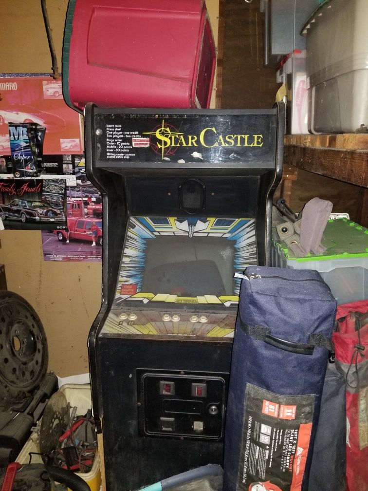 STAR CASTLE...ARCADE classic vintage.... Sega genius....Nintendo ...