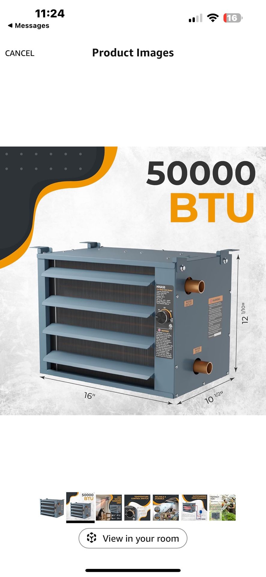 Has anyone used a heater like this and how well does it work - OfferUp