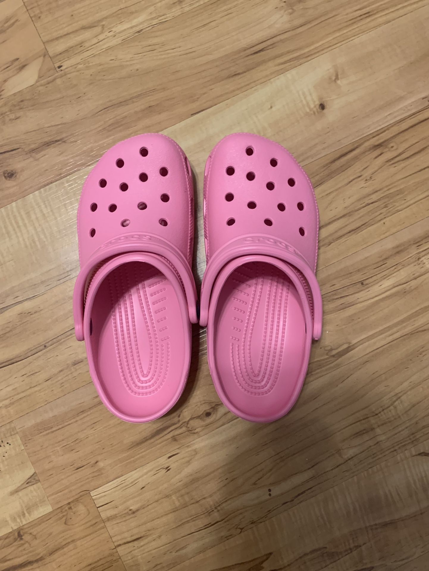 Hot Pink Crocs