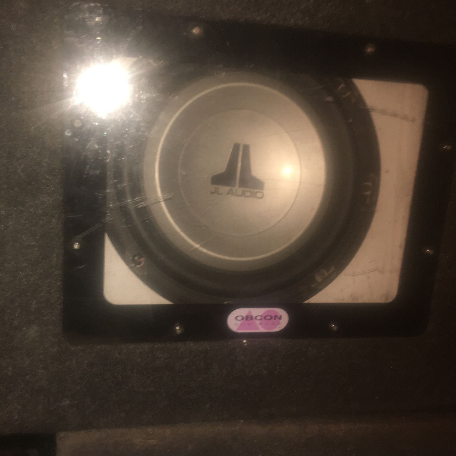 JL Audio 10” Sub In Obcon Band Pass Box for Sale in Milton, WA - OfferUp