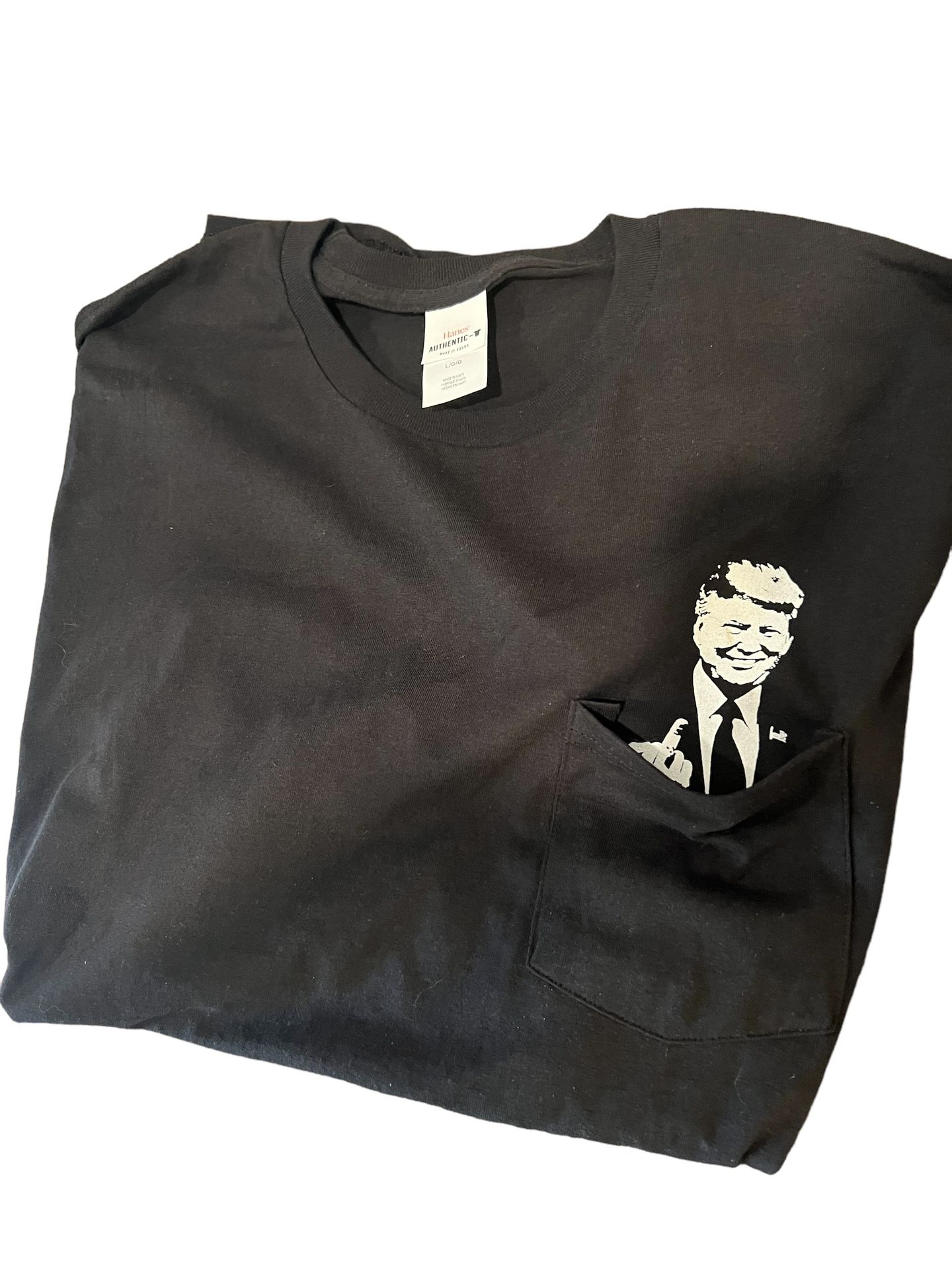 Trump Middle Finger Pocket Surprise Shirt for Sale in East Patchogue ...