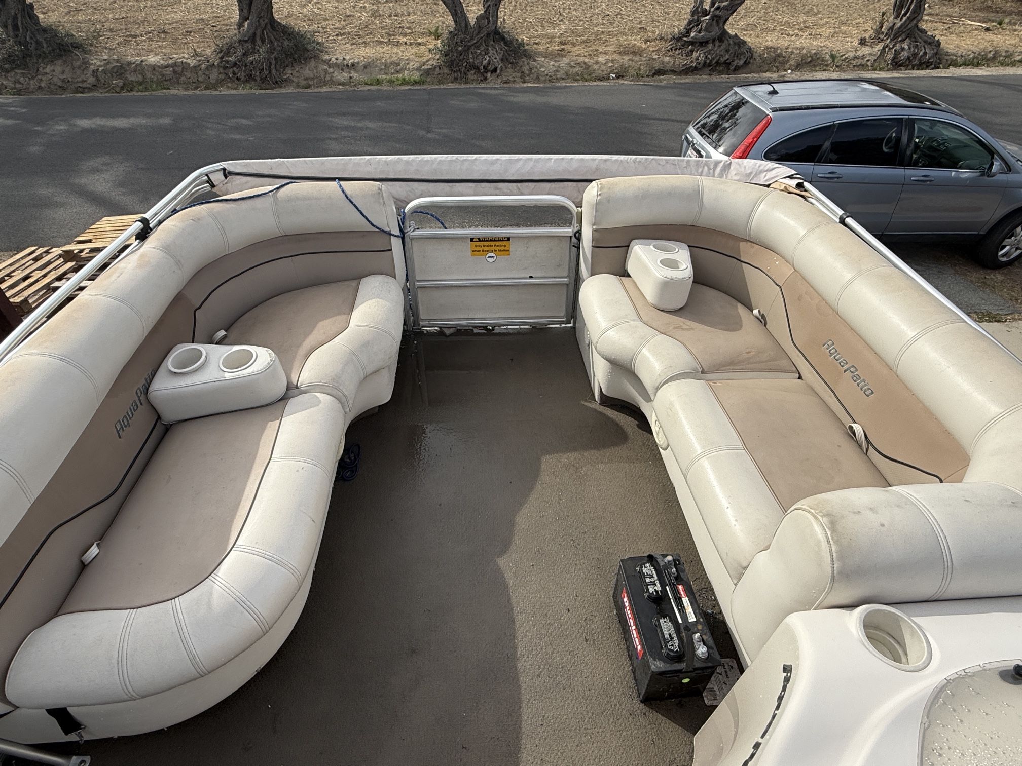 2004 Aqua Patio Pontoon Boat 21ft for Sale in Moreno Valley, CA - OfferUp