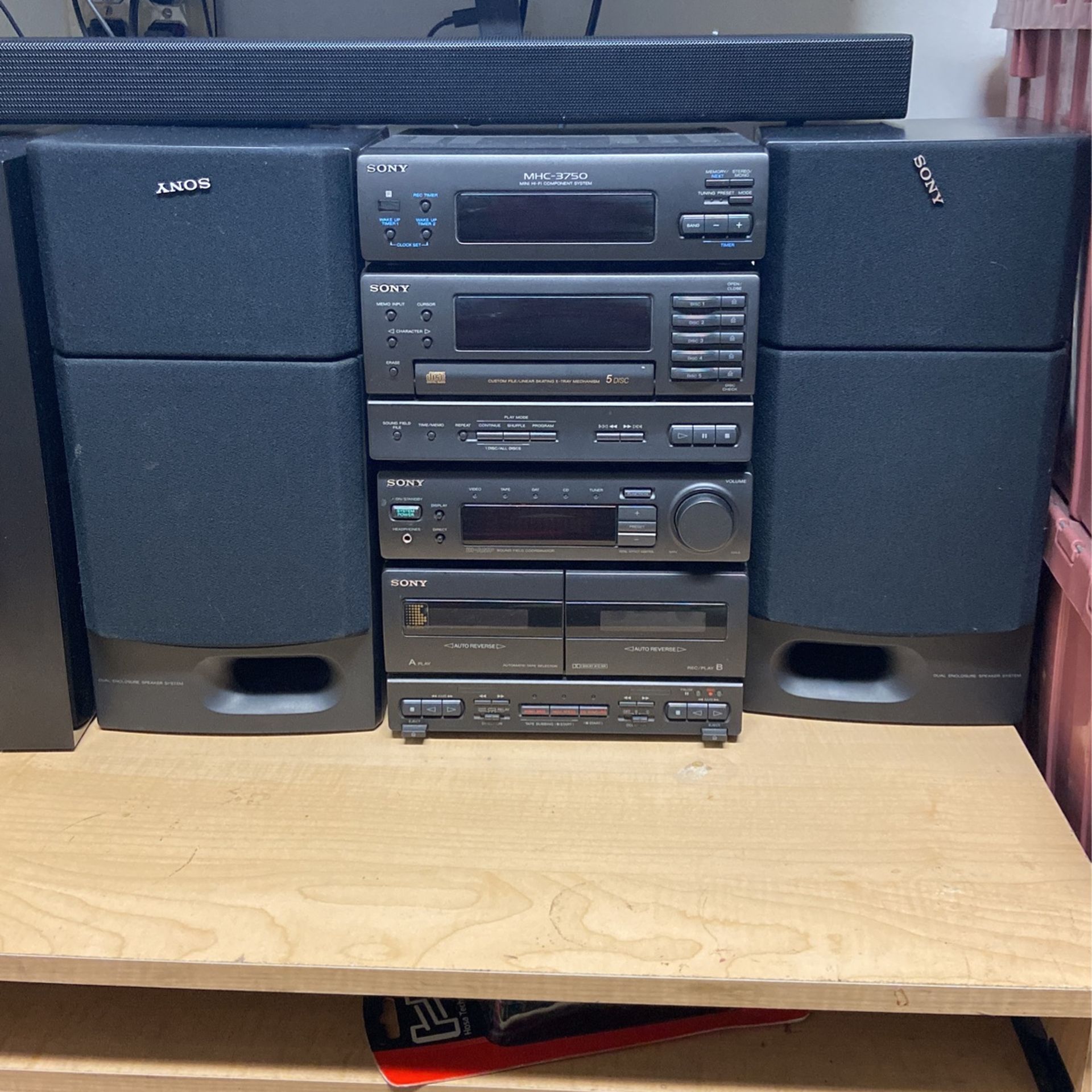 Sony MHC 3750 Mini Hi-Fi Component System for Sale in Anaheim, CA - OfferUp