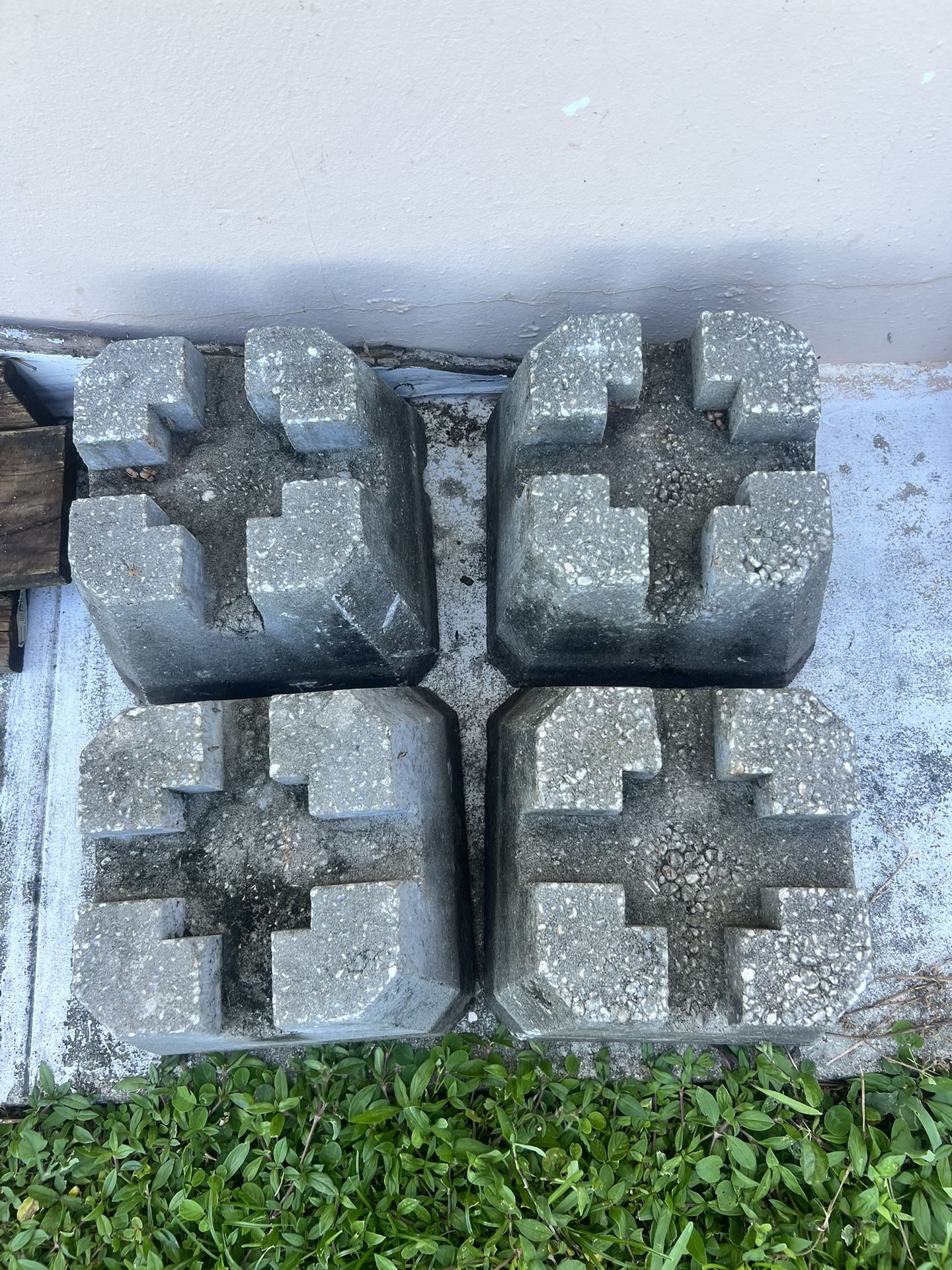 Four-Way Concrete Deck Block for Sale in Pembroke Pines, FL - OfferUp