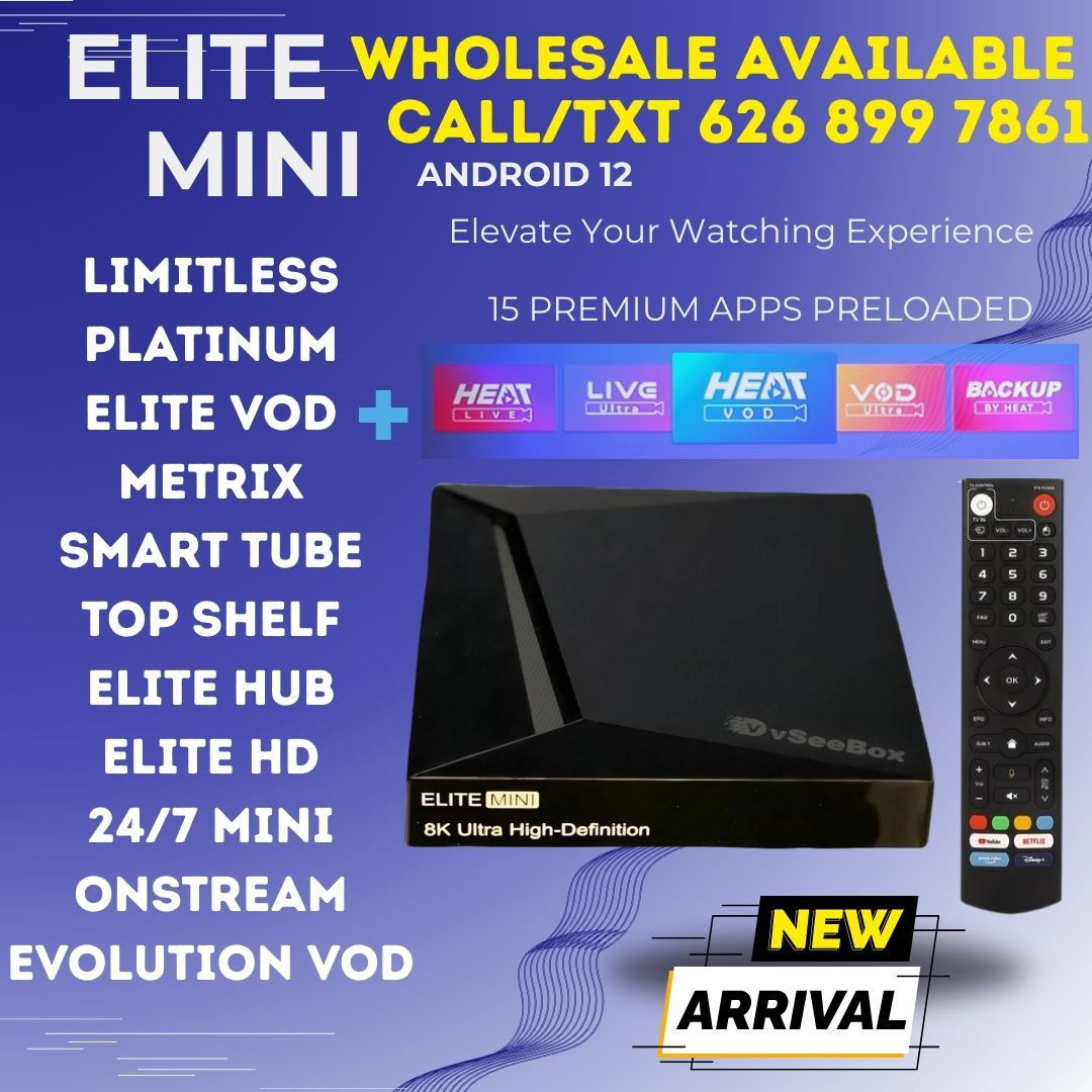 Vsee Elite Mini SuperBox Super Box S6 Ultra Max Pro VseeBox Vsee Box ...