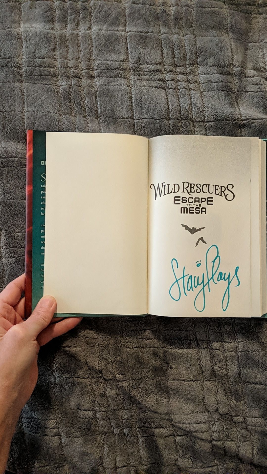 Autographed by You Tube sensation, Stacy Plays!! (Hardback) Minecraft ...