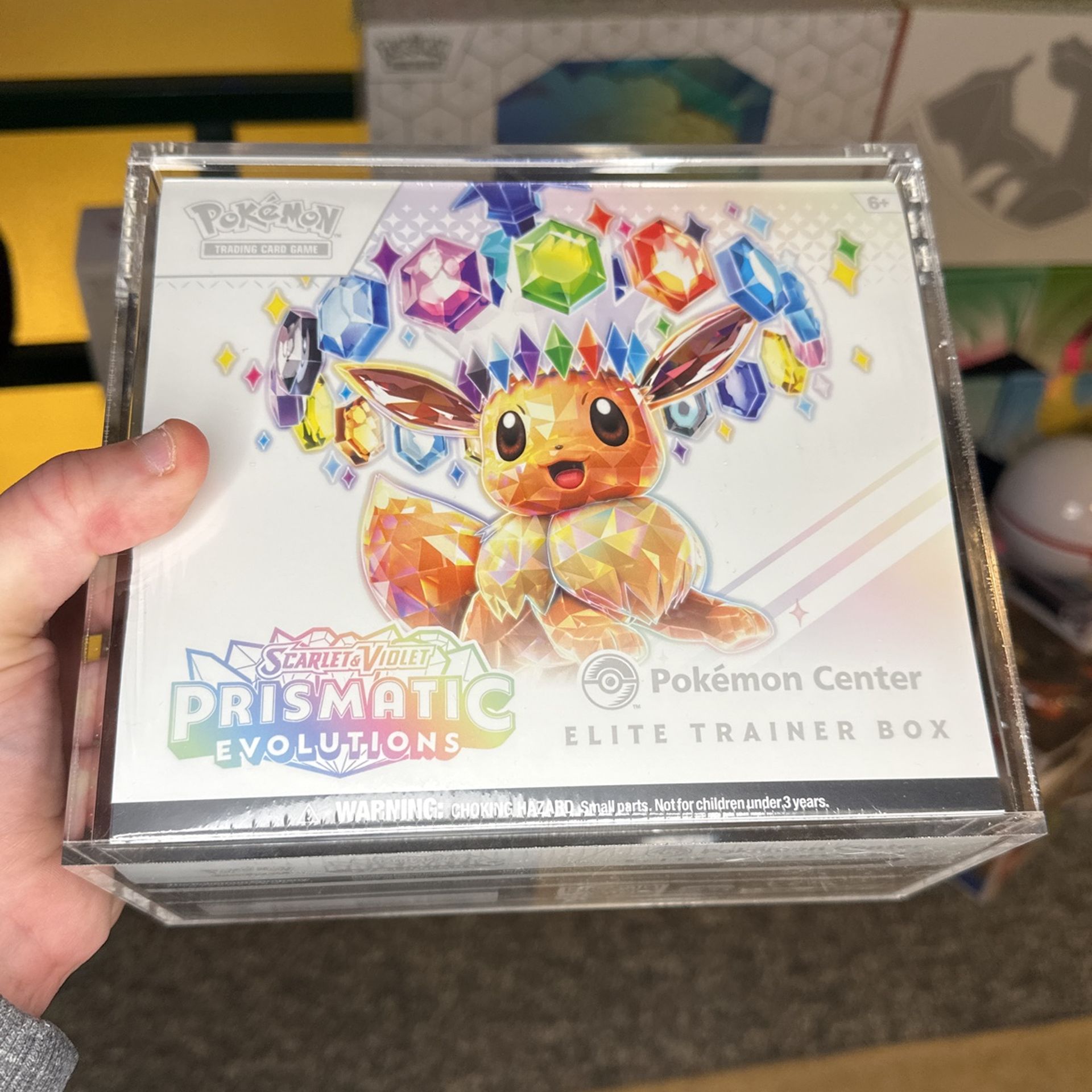 Pokémon Center ETB Prismatic Evolutions Pokemon Cards for Sale in ...