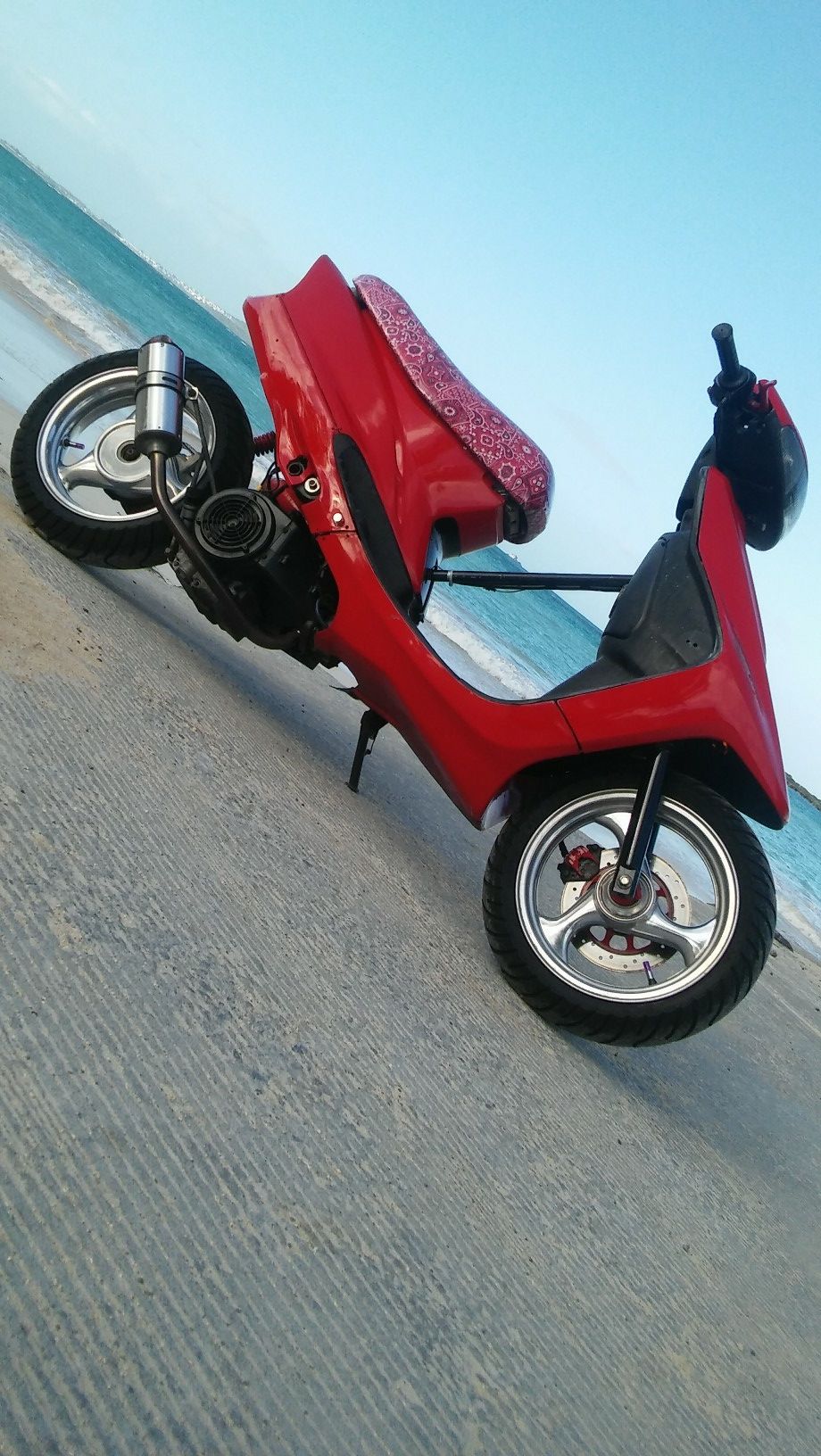 Custom Moped