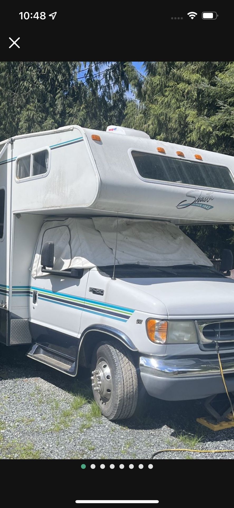 Class C Ford Motorhome Windsheild Cover for Sale in Arlington, WA - OfferUp