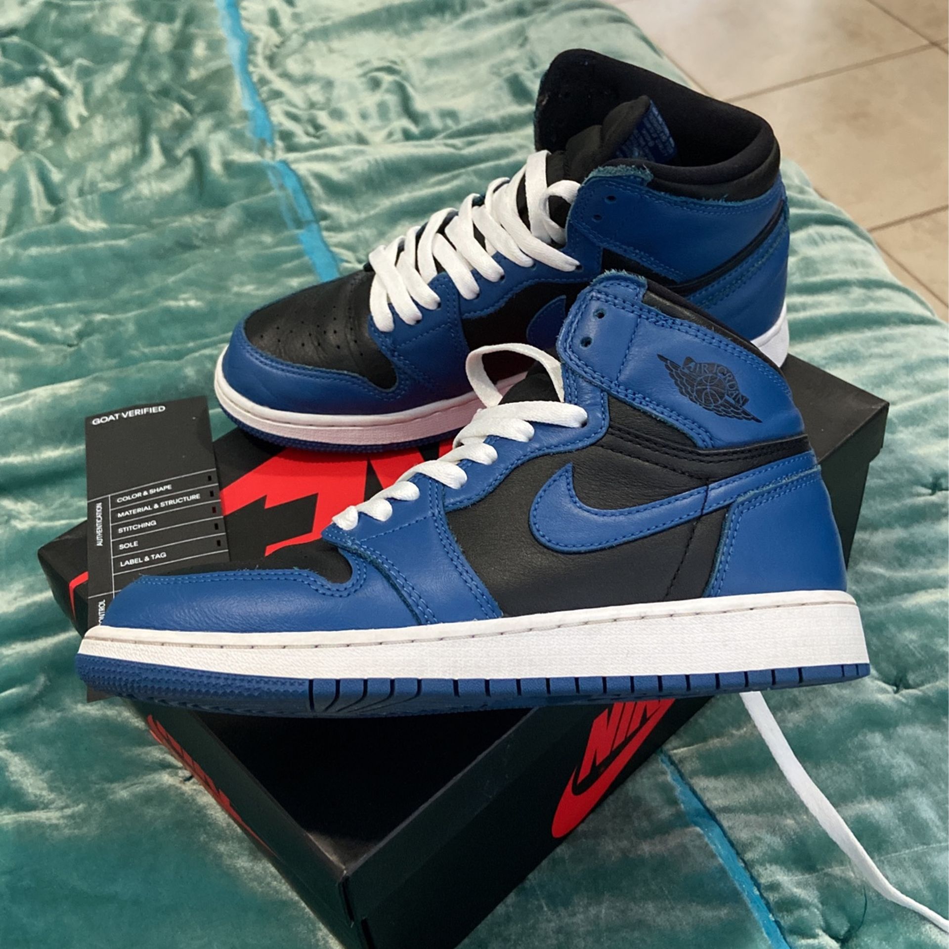 NIKE AIR 1s HIGHTOP MARINA BLUE for Sale in Miami, FL - OfferUp