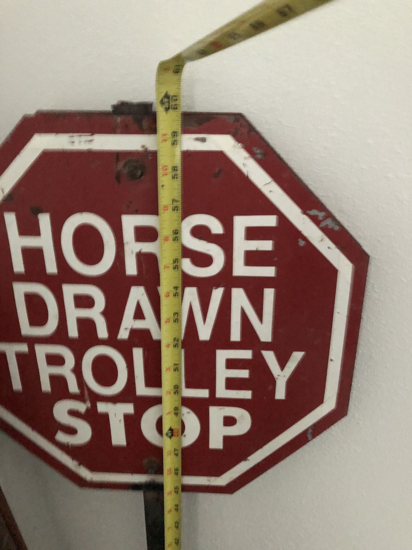 Trolley Vintage Sign