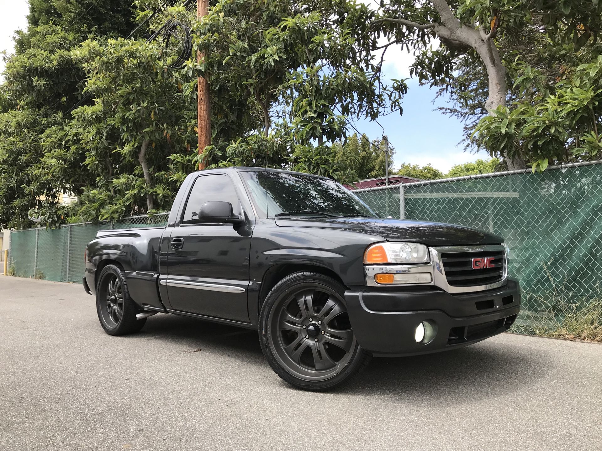 Gmc sierra 2003 single cab stepside silverado ss clone srt8 srt hummer ...
