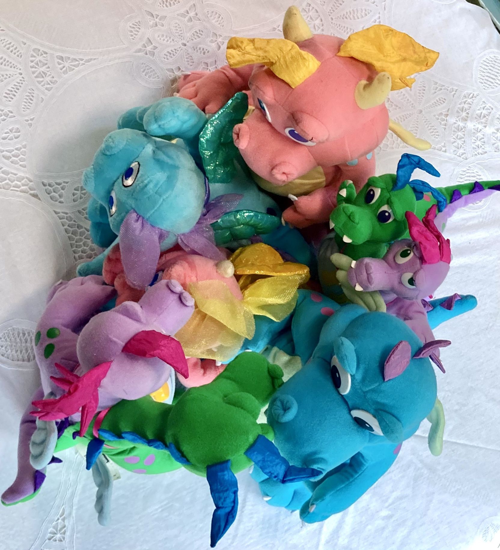 Dragon Tales Zak And Wheezie Plush