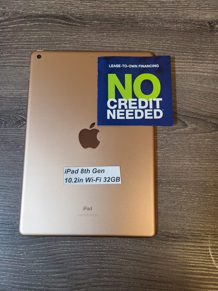 Apple IPad 8th Gen 10.2inch 32gb Unlocked. Pay $25 Today, Rest Later In ...