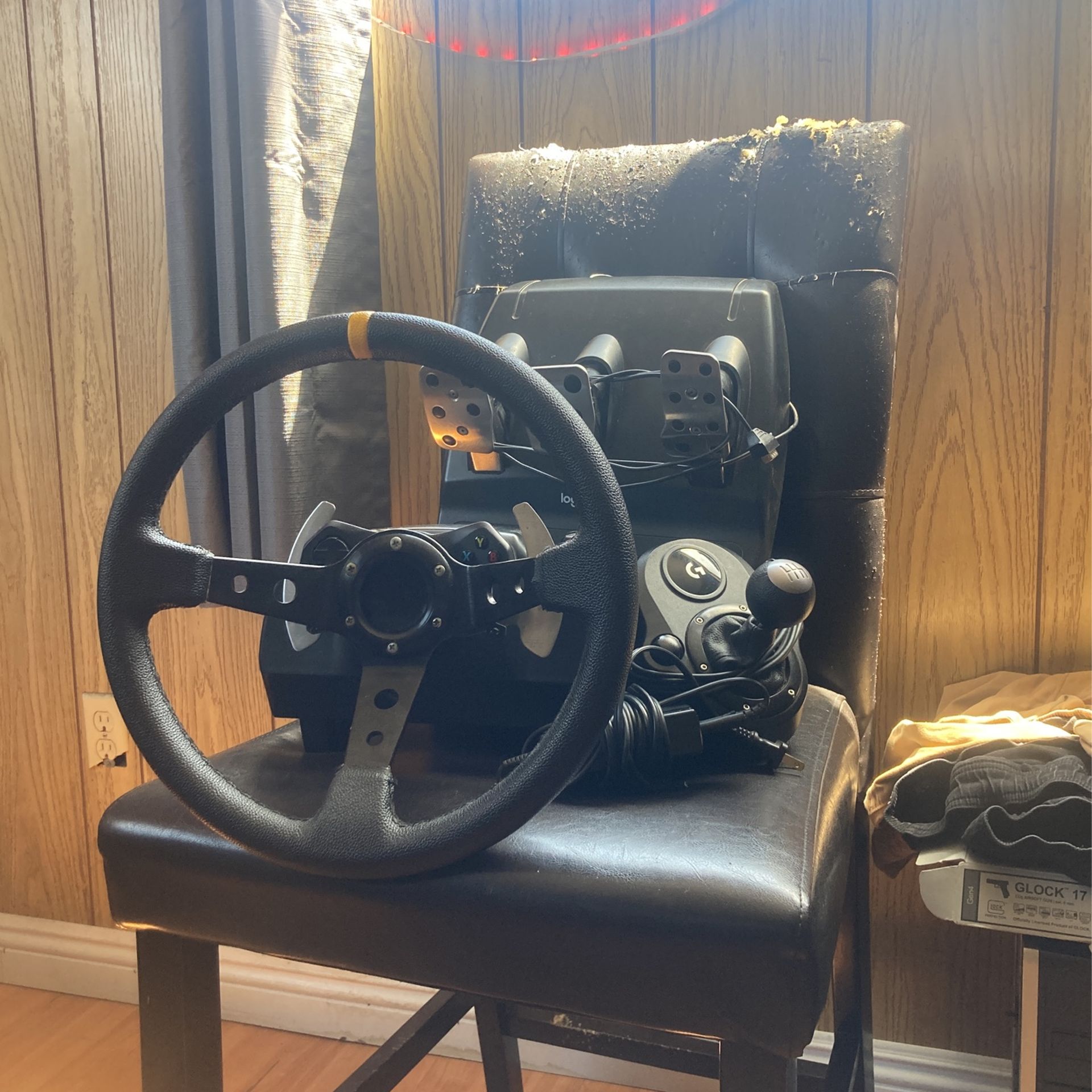 Logitech G920 With Custom Wheel for Sale in Oxnard, CA - OfferUp