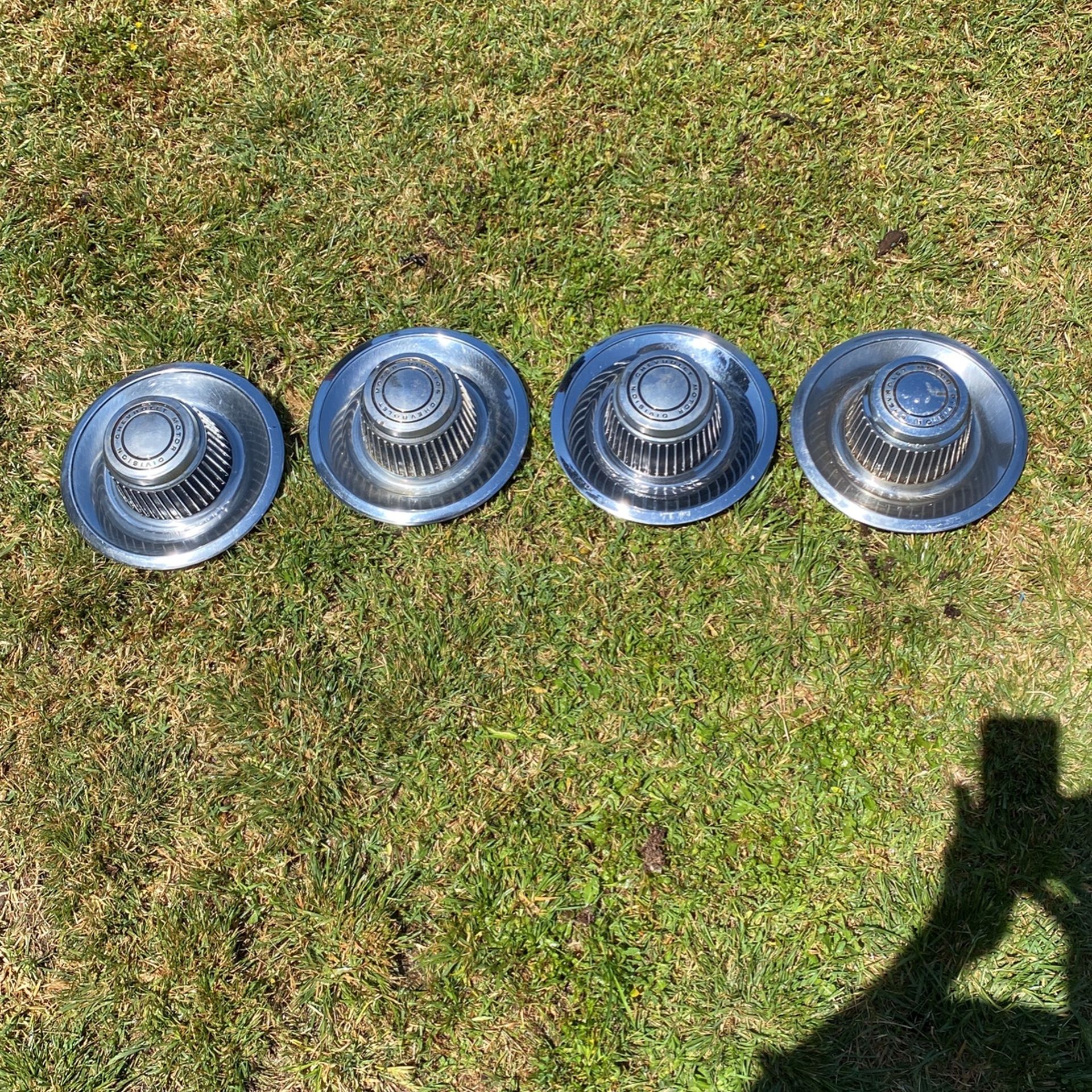 Chevy Rally Wheel Center Caps (original ) 4 for Sale in Lincoln Acres ...