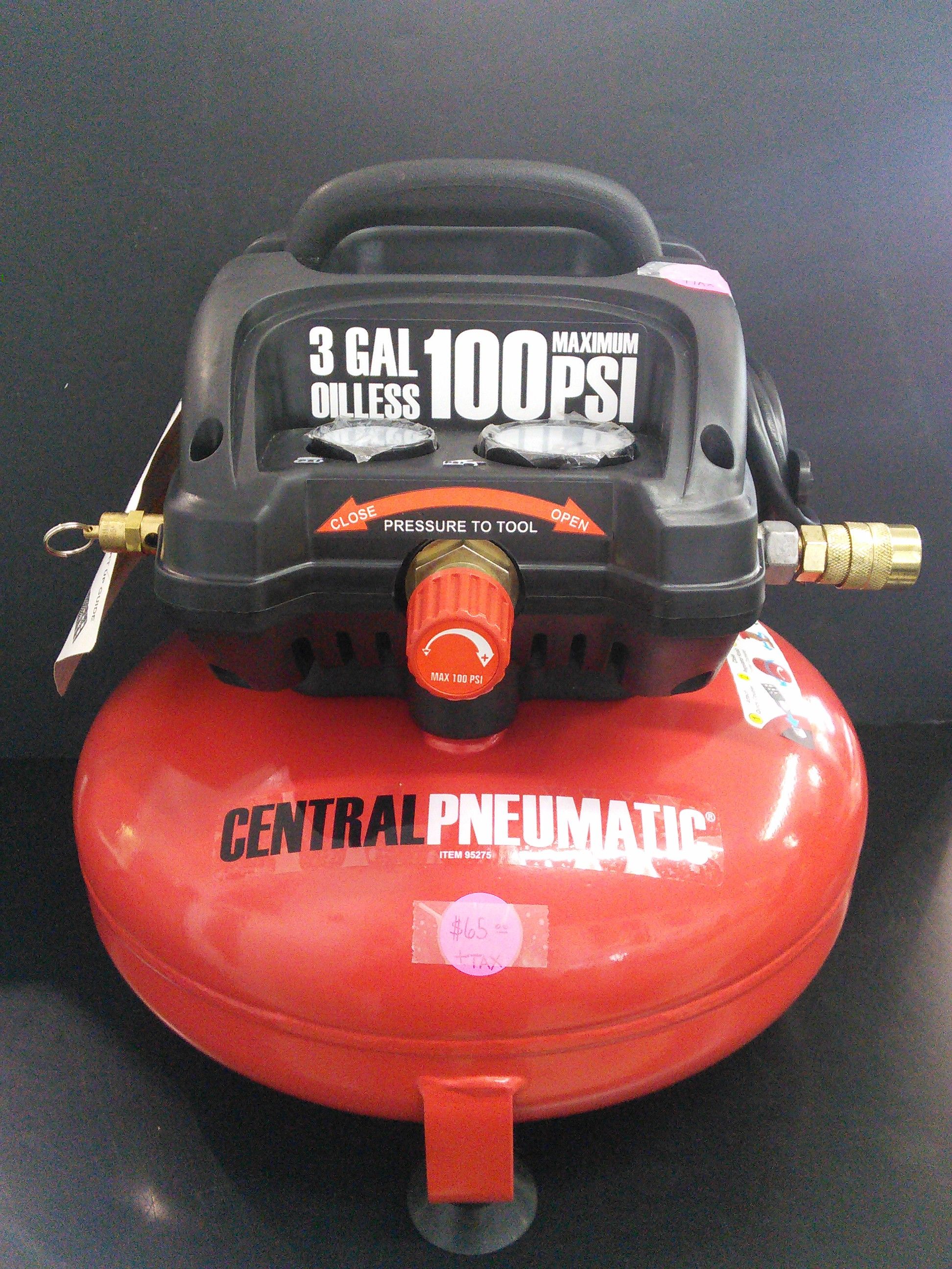 Harbor Freight 3 Gallon Pancake Air Compressor at Xavier Mccomas blog