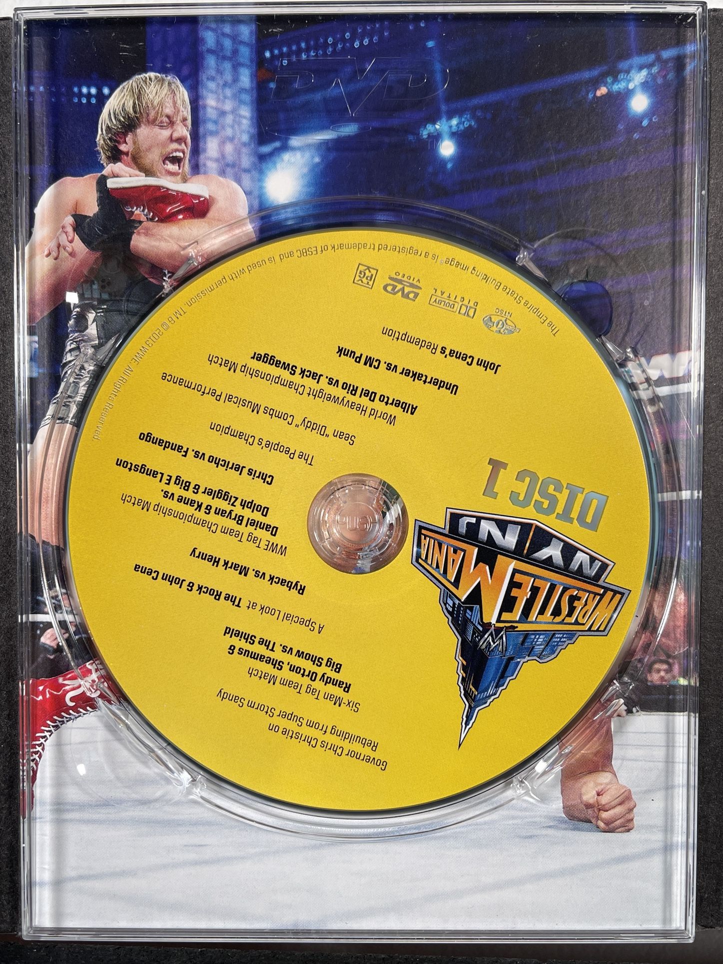 WWE Wrestlemania XXVIX 29 + Hall of Fame Ceremony 3 Disc WWF Wrestling ...