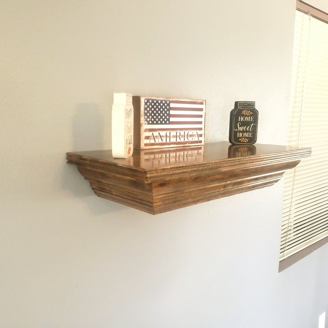 Floating Shelf hidden compartment gun storage secret compartment ...