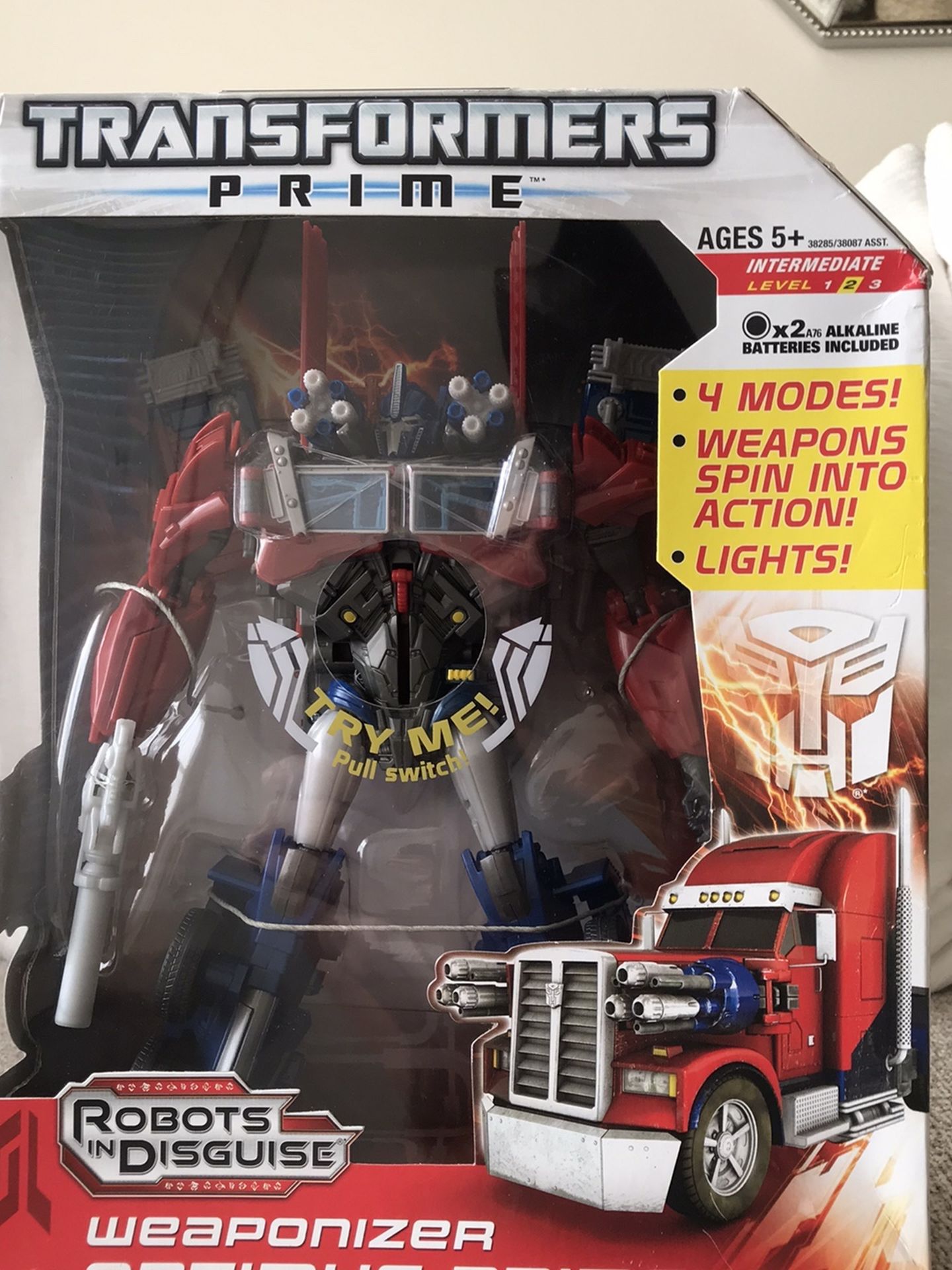 Transformers Prime Optimus Prime Weaponizer