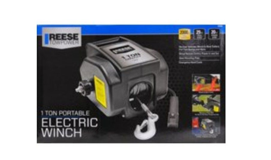 Reese Towpower Portable Electric Winch for Sale in Marietta, GA - OfferUp