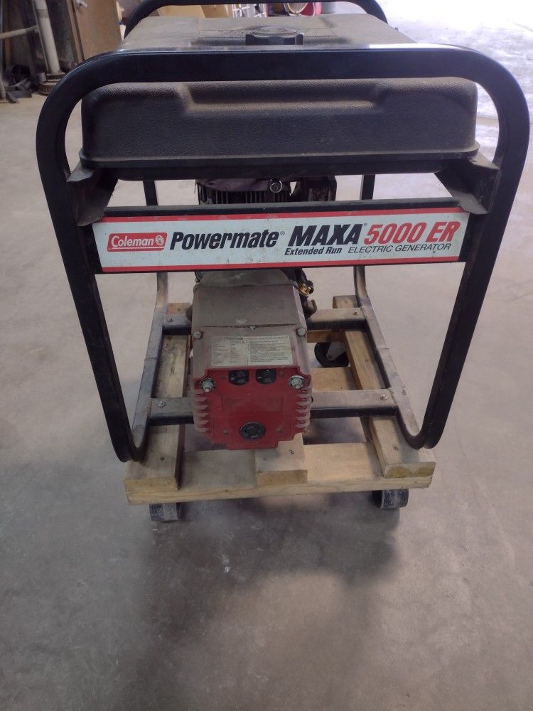 Coleman Powermate 5000 Generator for Sale in Michigantown, IN - OfferUp