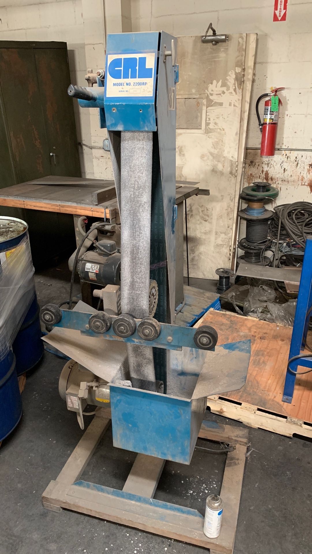 CRL glass sanding/polishing belt machine with extra belts and polishing ...