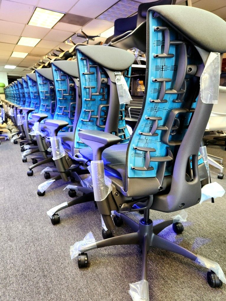 BRAND NEW 202440% OFF HERMAN MILLER LOGITECH X GAMING EMBODY CHAIRSALL ...