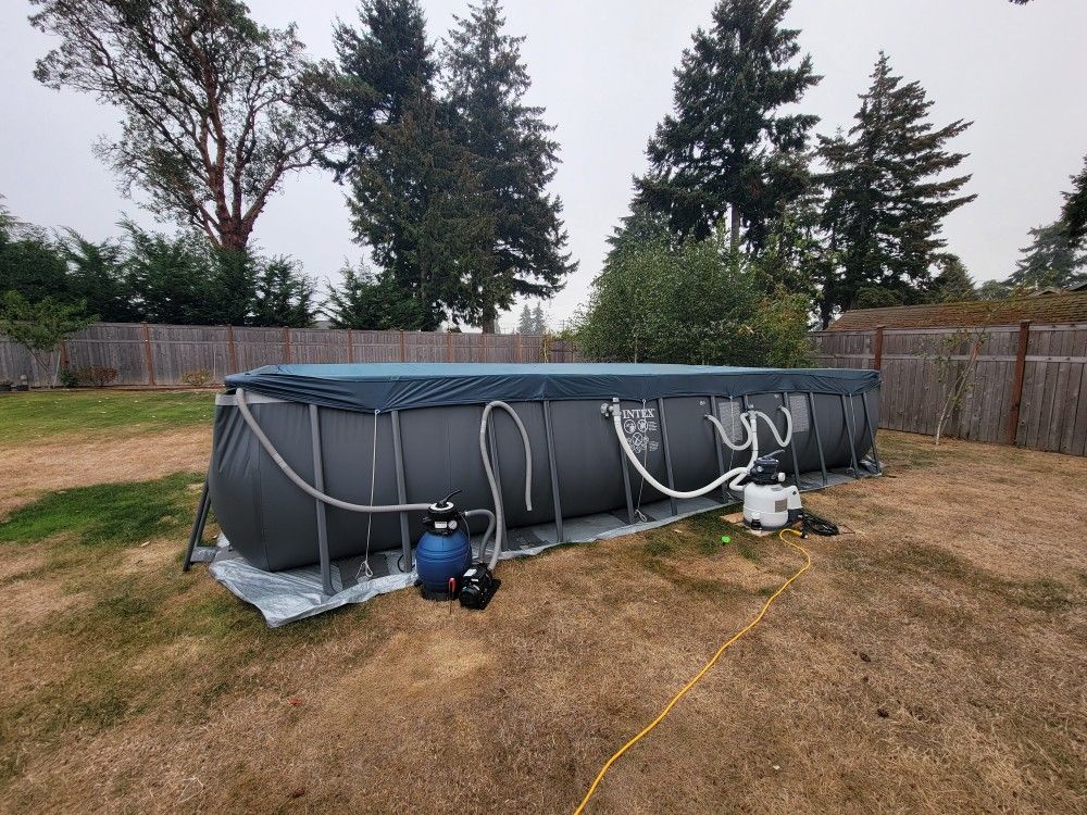 Intex 24×12x52 Above Ground Pool-Need To Sell Today!!!!!! for Sale in ...