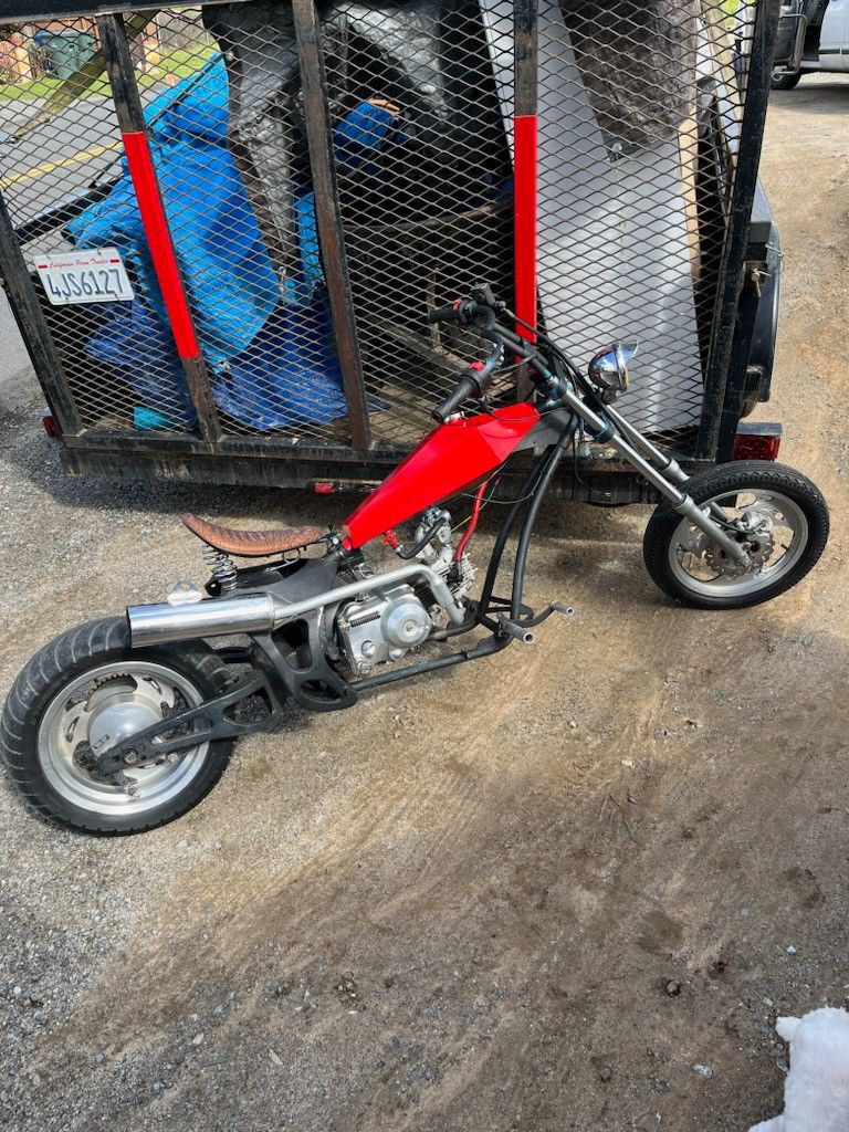 110cc Mini Chopper Motorcycle Mini Bike for Sale in Riverside, CA - OfferUp