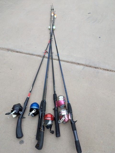 Fishing Rods. For Kids And Women's for Sale in Phoenix, AZ - OfferUp
