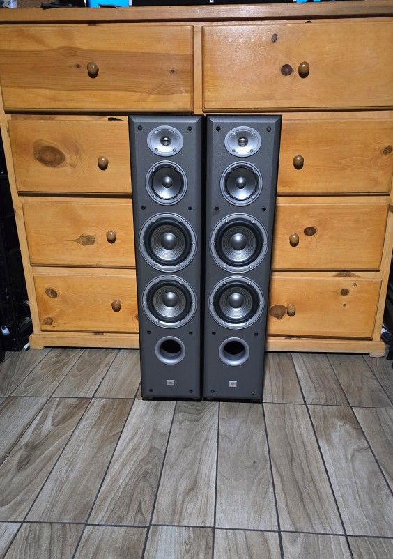 JBL Northridge E Series E80 3-Way 4 Driver Floor Standing Speakers for ...