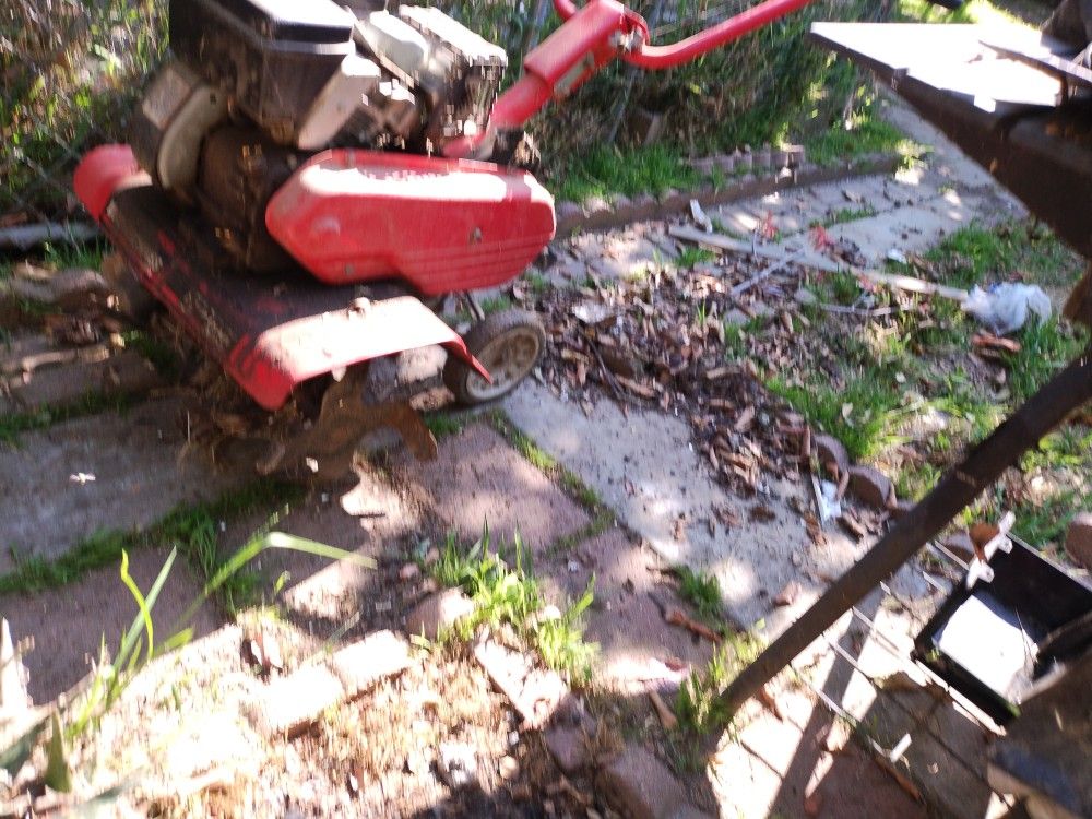 Craftsman Rototiller Used Works Great Kicks But.Made Me Alot Money. for ...
