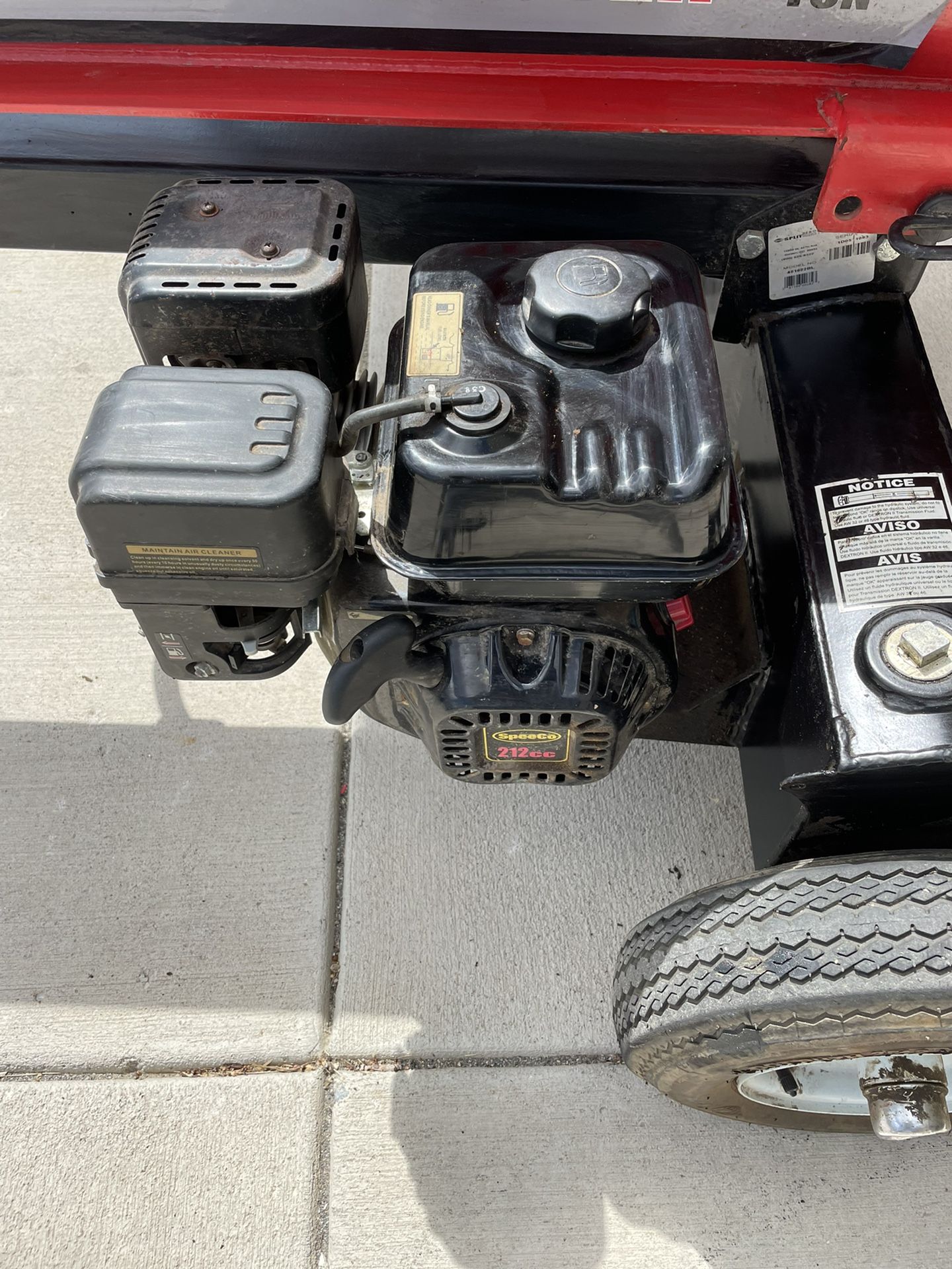 SpeeCo Splitmaster 22 Ton Log Splitter for Sale in Fort Collins, CO ...