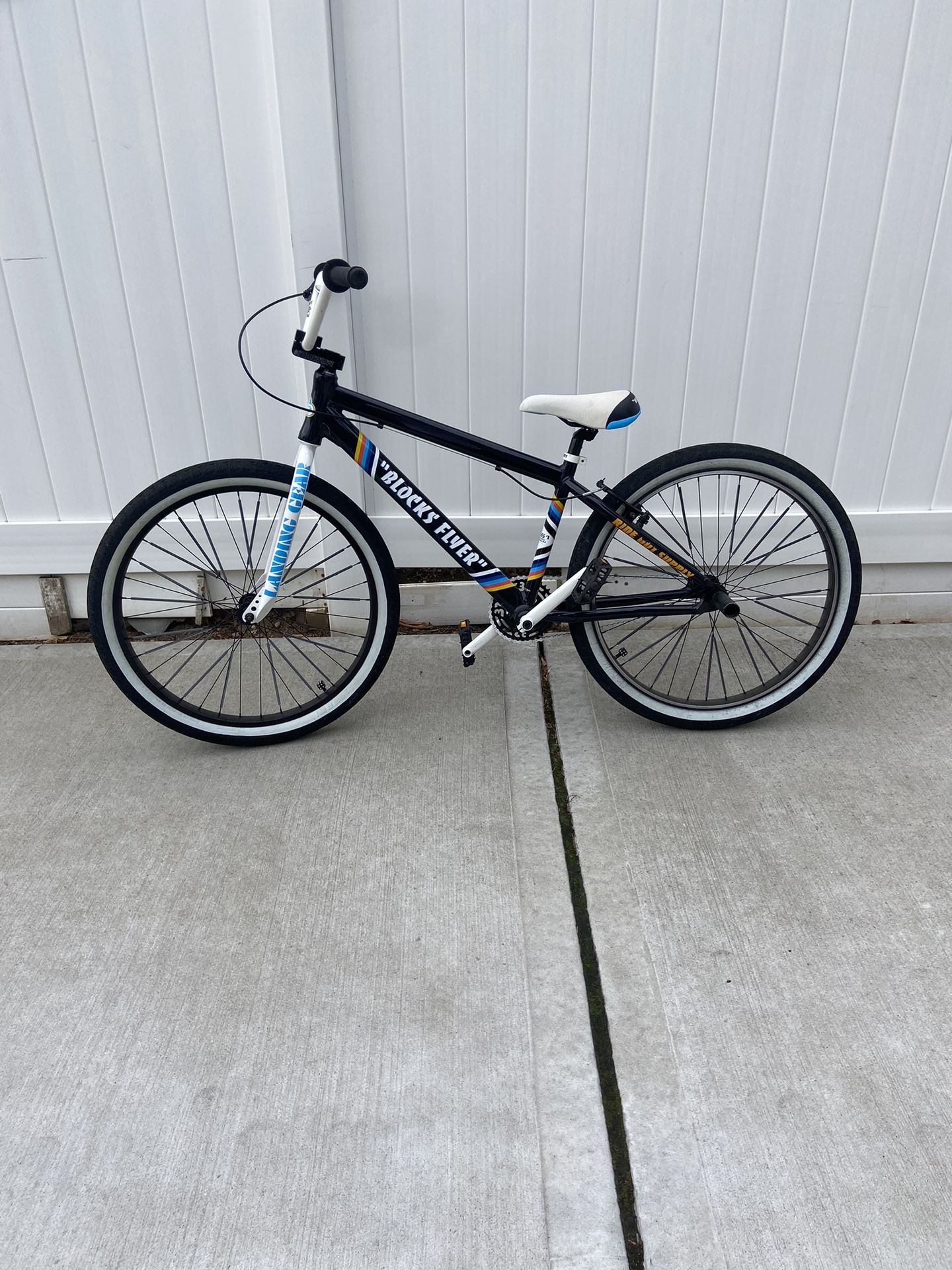 Se Bikes Blocks Flyer 26 Bmx Bike Black Sparkle Fast Ship | www ...