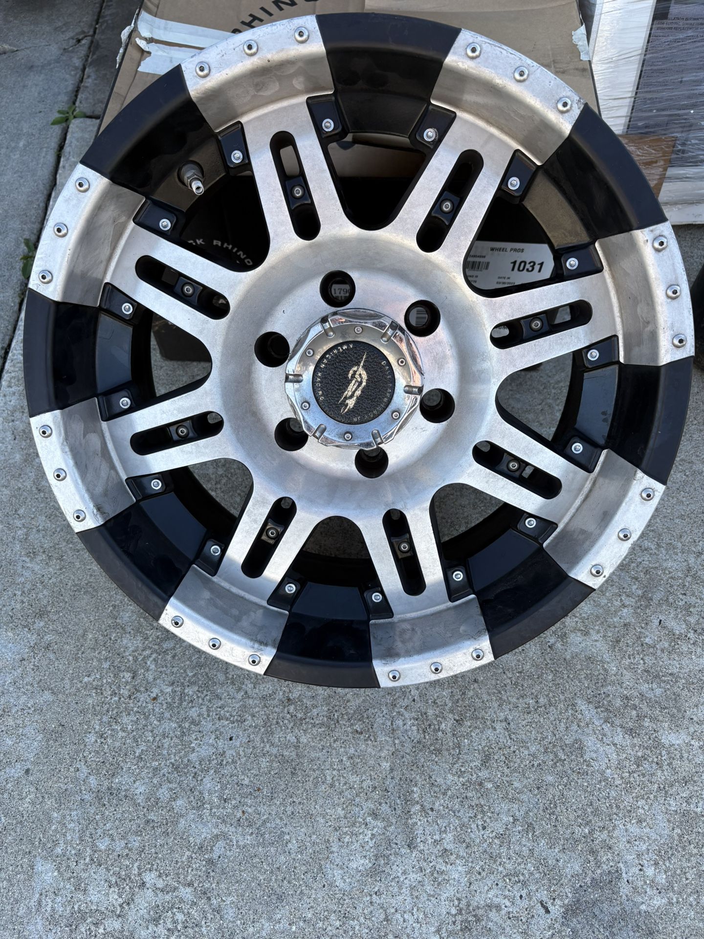 Dale Earnhardt Jr American Racing 17” Rims 6x5 Lug Pattern Wheels Off ...
