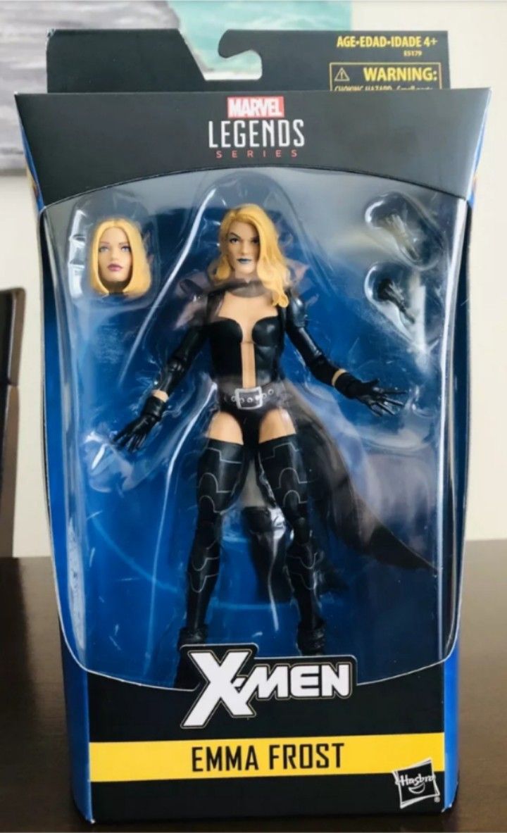 Exclusive Marvel Legends X-Men Emma Frost Collectible Action Figure Toy ...
