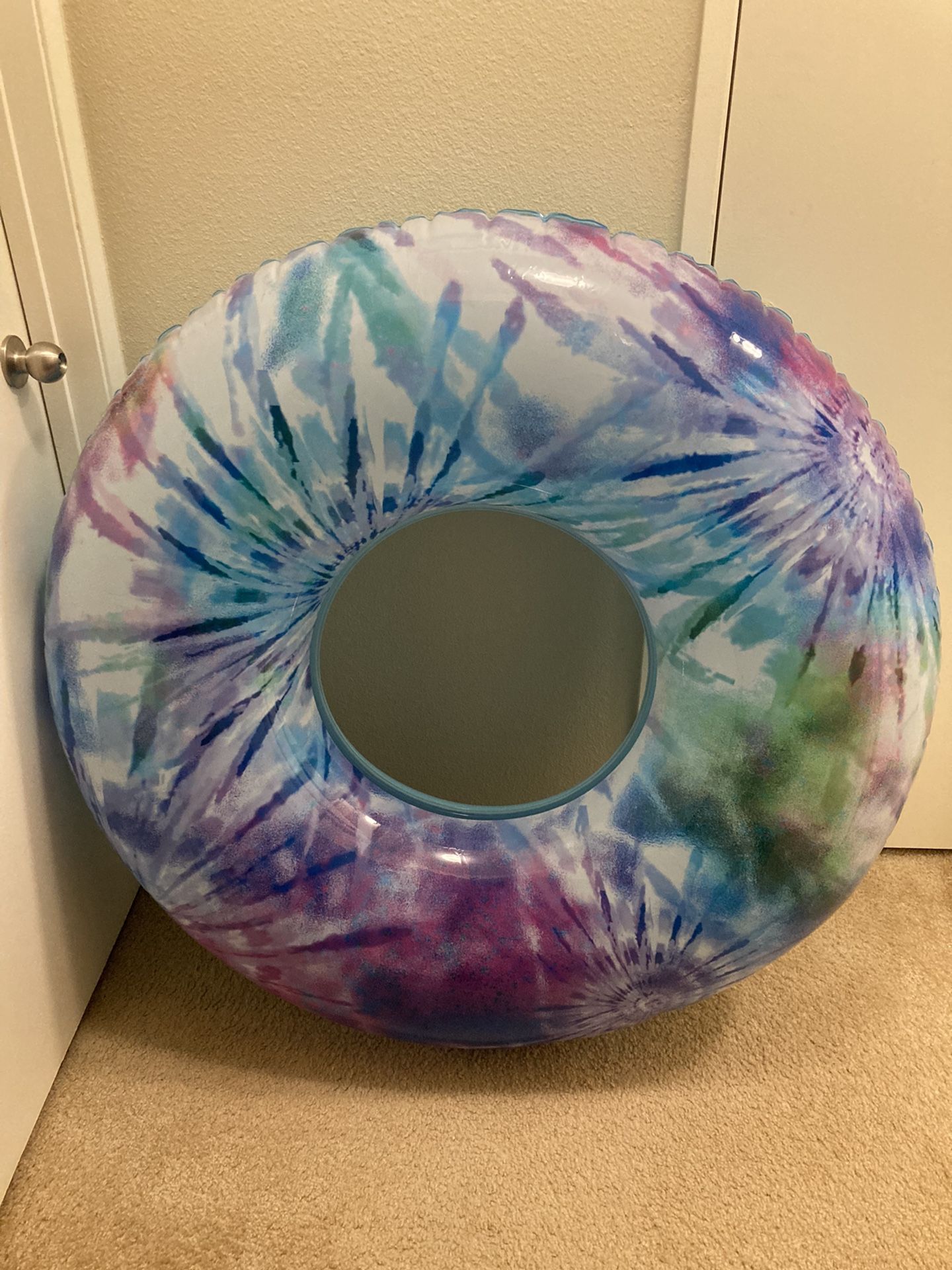 Inflating Pool Inner Tube