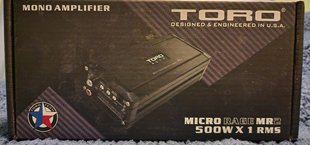 Toro Mono Amplifier MR2 for Sale in Houston, TX - OfferUp