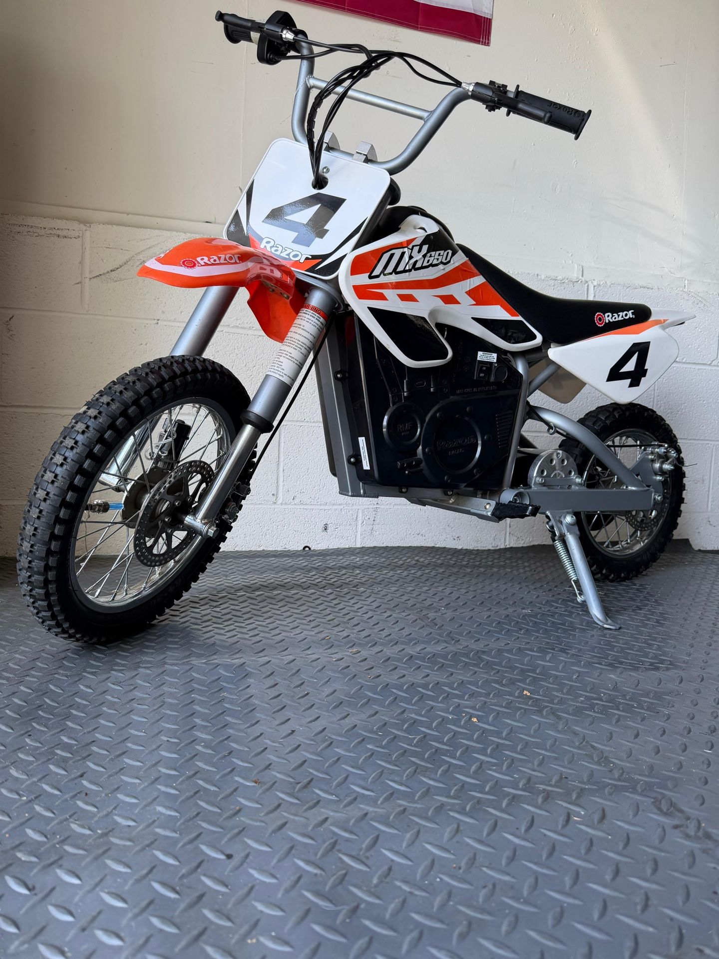 Razor MX650 36V Dirt Rocket Electric Dirt Bike - Runs Great, Like New ...