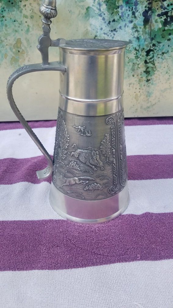 Medieval Pewter Tankard