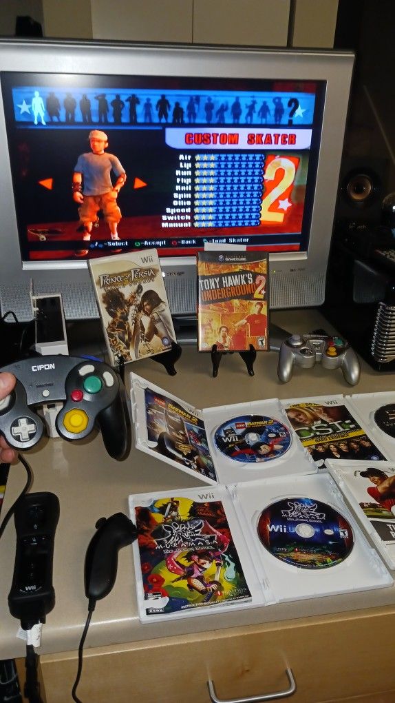 Nintendo Wii / GameCube Compatible System With Wii Motion Plus ...